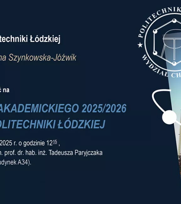 Wydział Chemiczny | Politechnika Łódzka